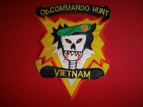 Vietnam Guerre Patch États-unis 5th Sfgrp Macv-Sog Opération Commando Chasse | eBay