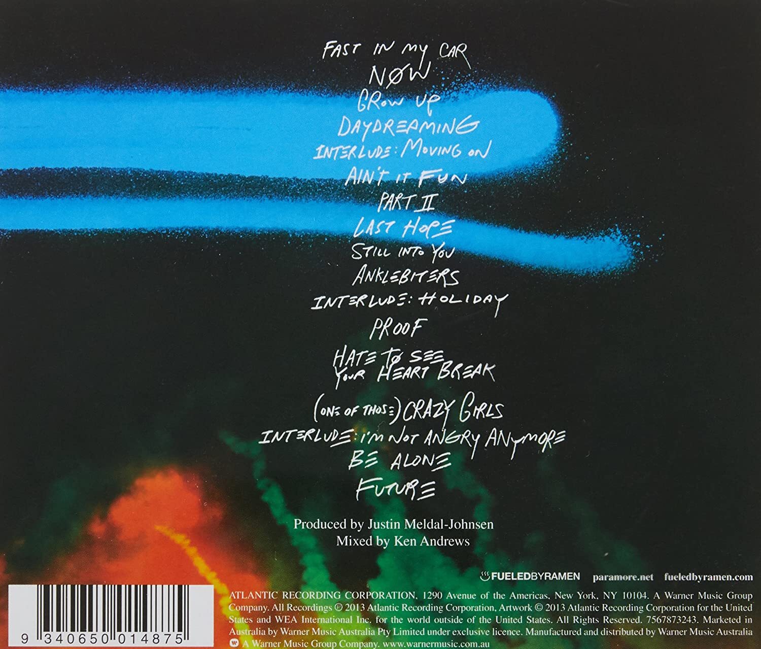 Paramore PARAMORE - PARAMORE 2013 (CD) | eBay