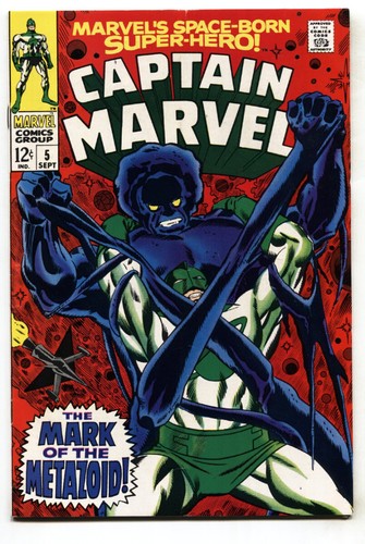 Captain Marvel #5 1968 - Marvel -FN+ - Comic Book | eBay