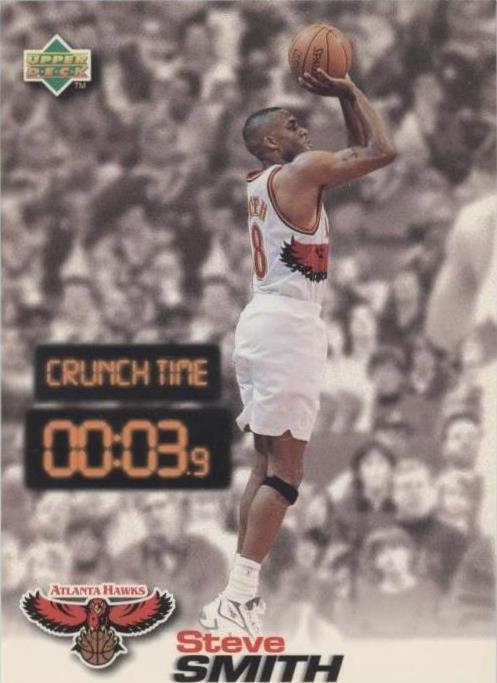 1997-98 Upper Deck Nestle Slam Dunk - Crunch Time Steve Smith #CT 10 ...