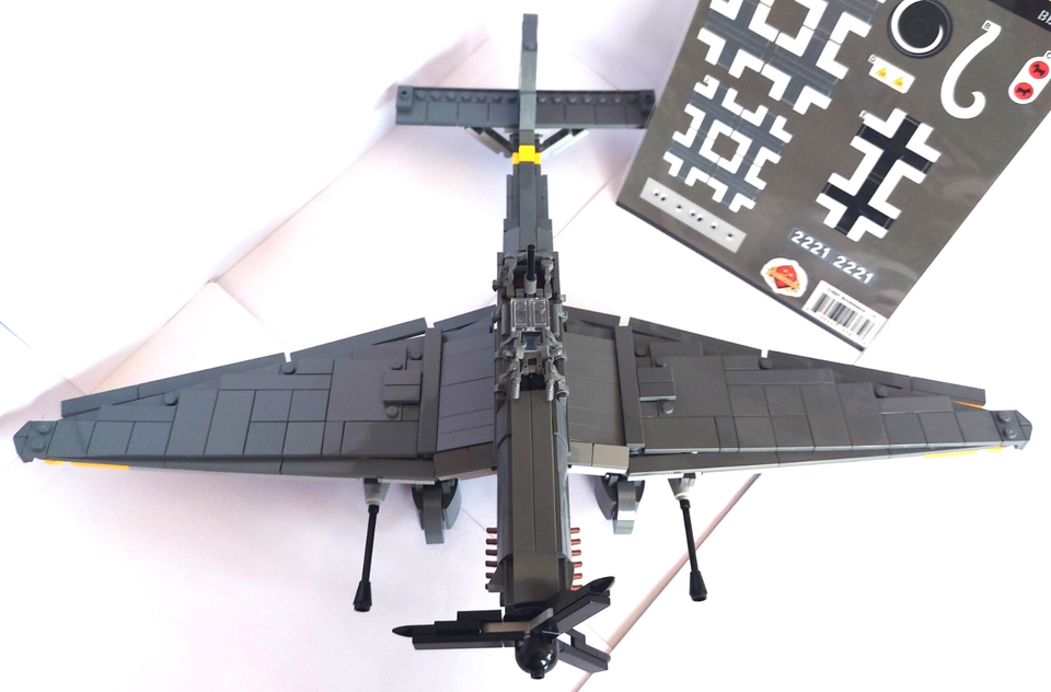 Brickmania Junkers Ju87 Stuka G-2 - Made with Lego bricks | eBay