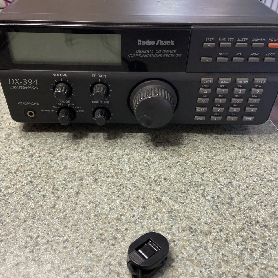 Radio Shack DX-394 Communications Receiver/Scaner LSB-USB-AM-CW - WORKS ...
