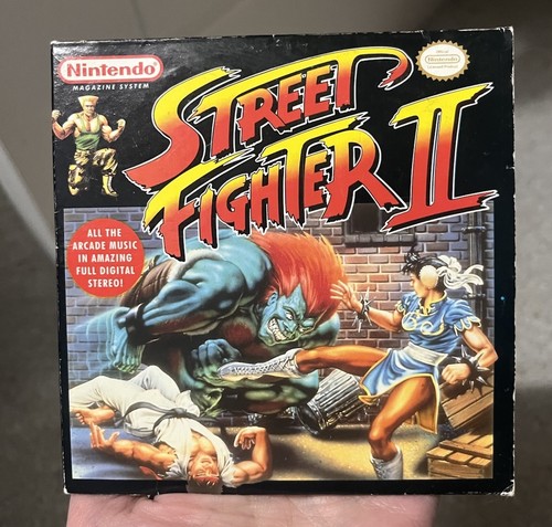 Street Fighter II Arcade Music Soundtrack CD Official Nintendo Magazine ...