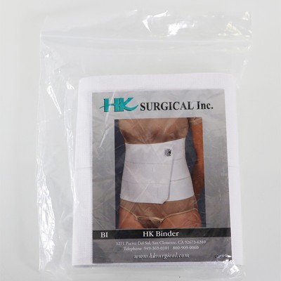 HK Surgical Abdominal Binder Medium Large 6" 46" to 60" Compression ...