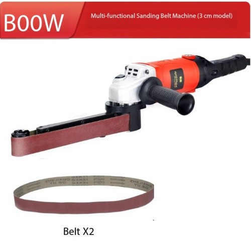 Handheld Belt Sander Metal Sandpaper Polisher Sanding Belt | eBay