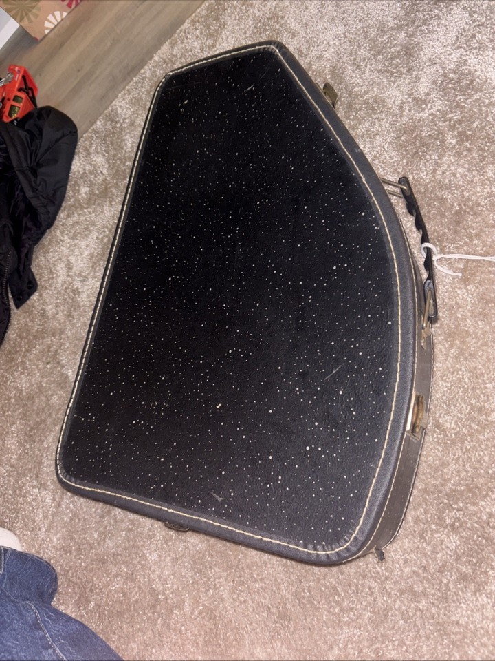 VINTAGE AUTOHARP BY OSCAR SCHMIDT 45 STRINGS 5829 W/ CASE Needs Repair ...