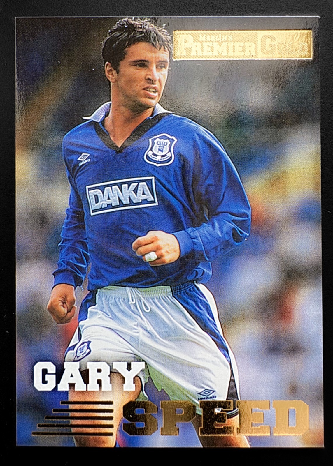 1996-97 Merlin's Premier Gold Soccer Trading Card #53 Gary Speed ...