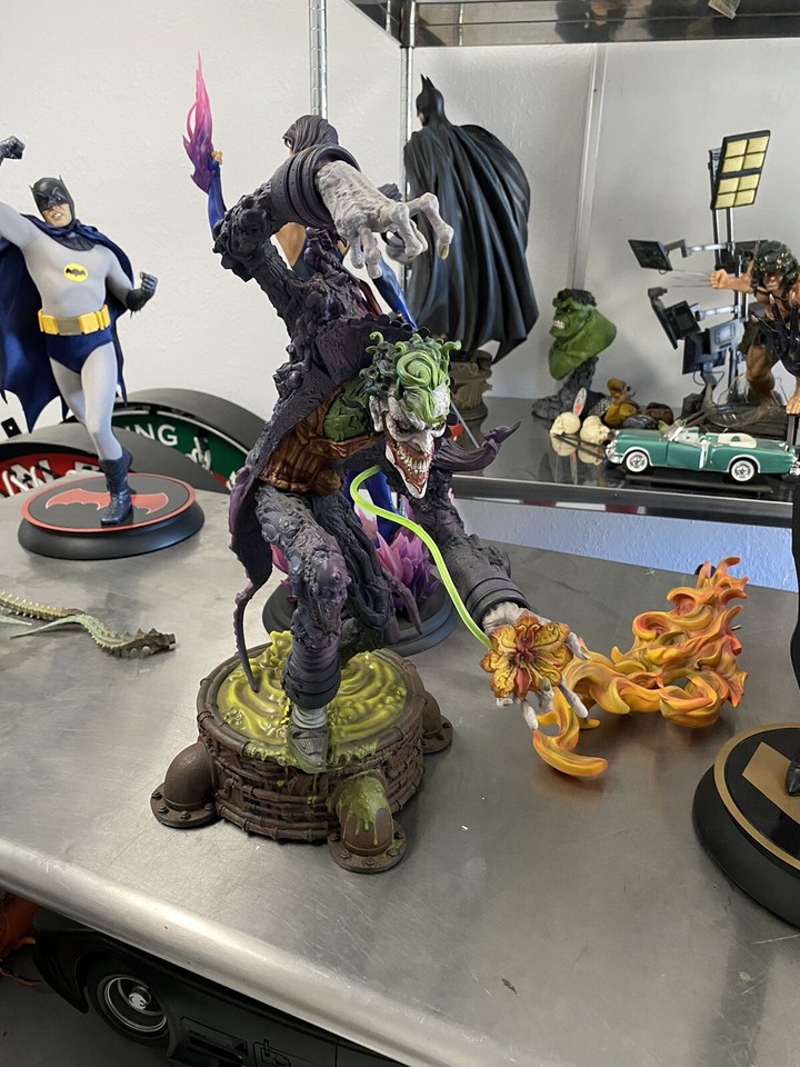 DC Comics Gotham City Nightmare Collection Statue Joker Sideshow ...