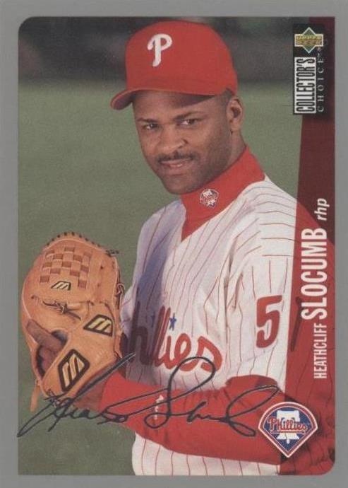1996 Upper Deck Collector's Choice - Heathcliff Slocumb #257 Silver ...