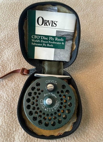 Orvis CFO III Disc Fly Fishing Reel "Made in England" W/ Case | eBay