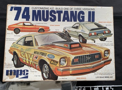 MPC 74 MUSTANG II Car Model KIT (Read) | eBay