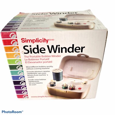 Simplicity SideWinder Portable Bobbin Winder 716307746090| eBay