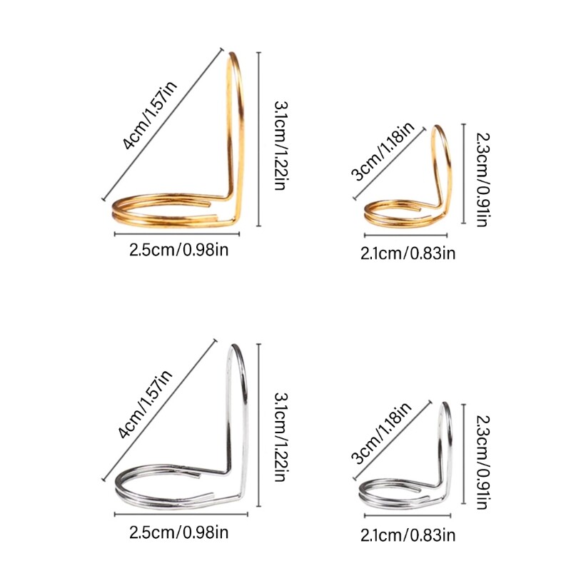 4Pcs/set Guitar Picks Adjustable Butterfly Guitar Finger Picks Finger ...