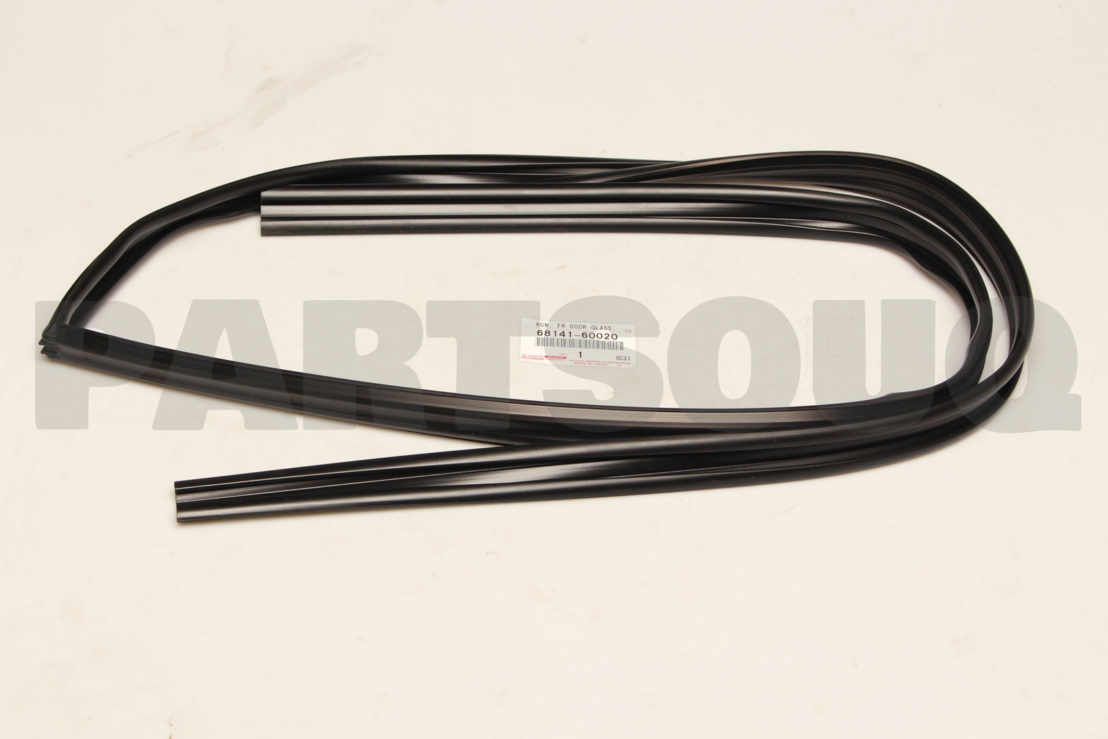 6814160020 Genuine Toyota RUN, FRONT DOOR GLASS 68141-60020 | eBay ...