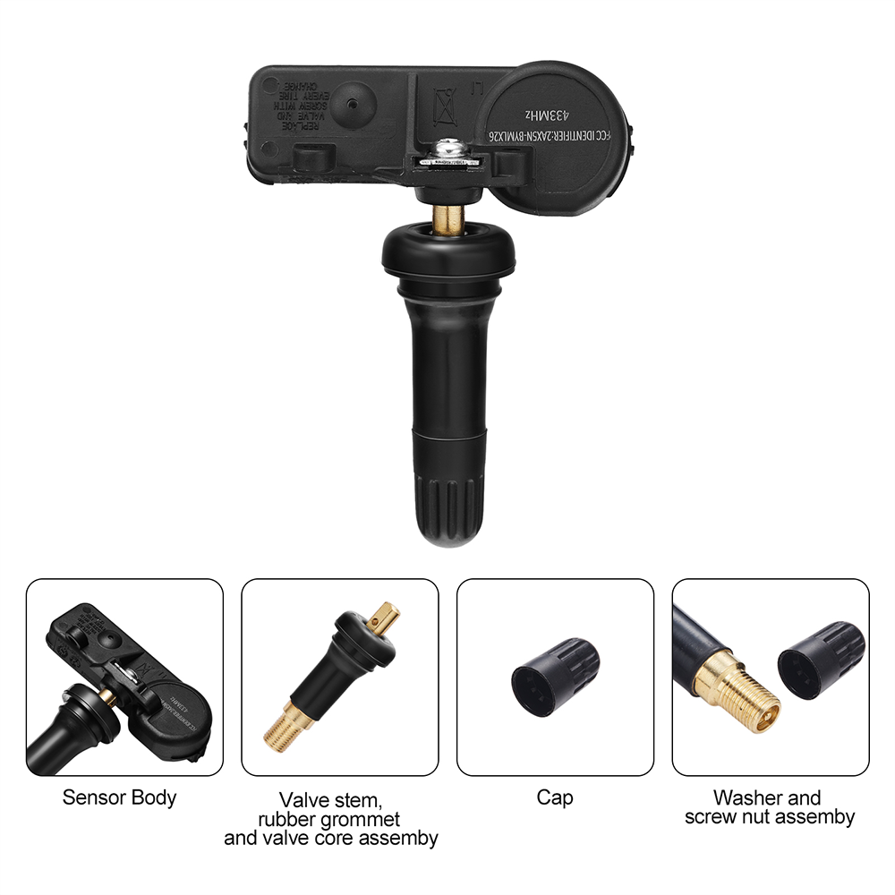 56029398AB 4X Tire Pressure Sensor TPMS OEM for Dodge Chrysler Jeep RAM ...