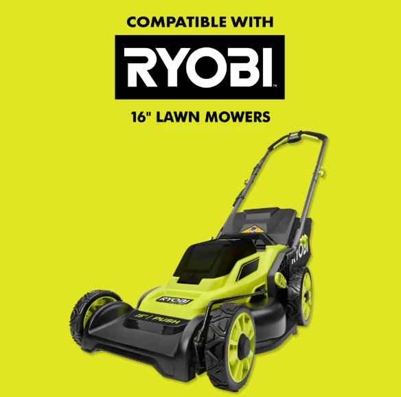 RYOBI 18v Lawn Mower 16" Replacement Blade AC18160 P1190 P1109 682489 ...