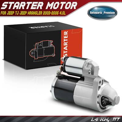 Automatic trans Starter for Jeep TJ Jeep Wrangler 2003-2006 L6 4.0L 1 ...
