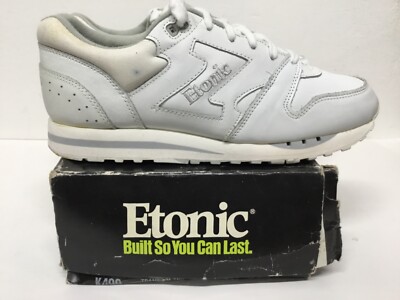 Etonic Trans Am Trainer Men Running Shoe#K490 size 10 EE wht/vintage ...