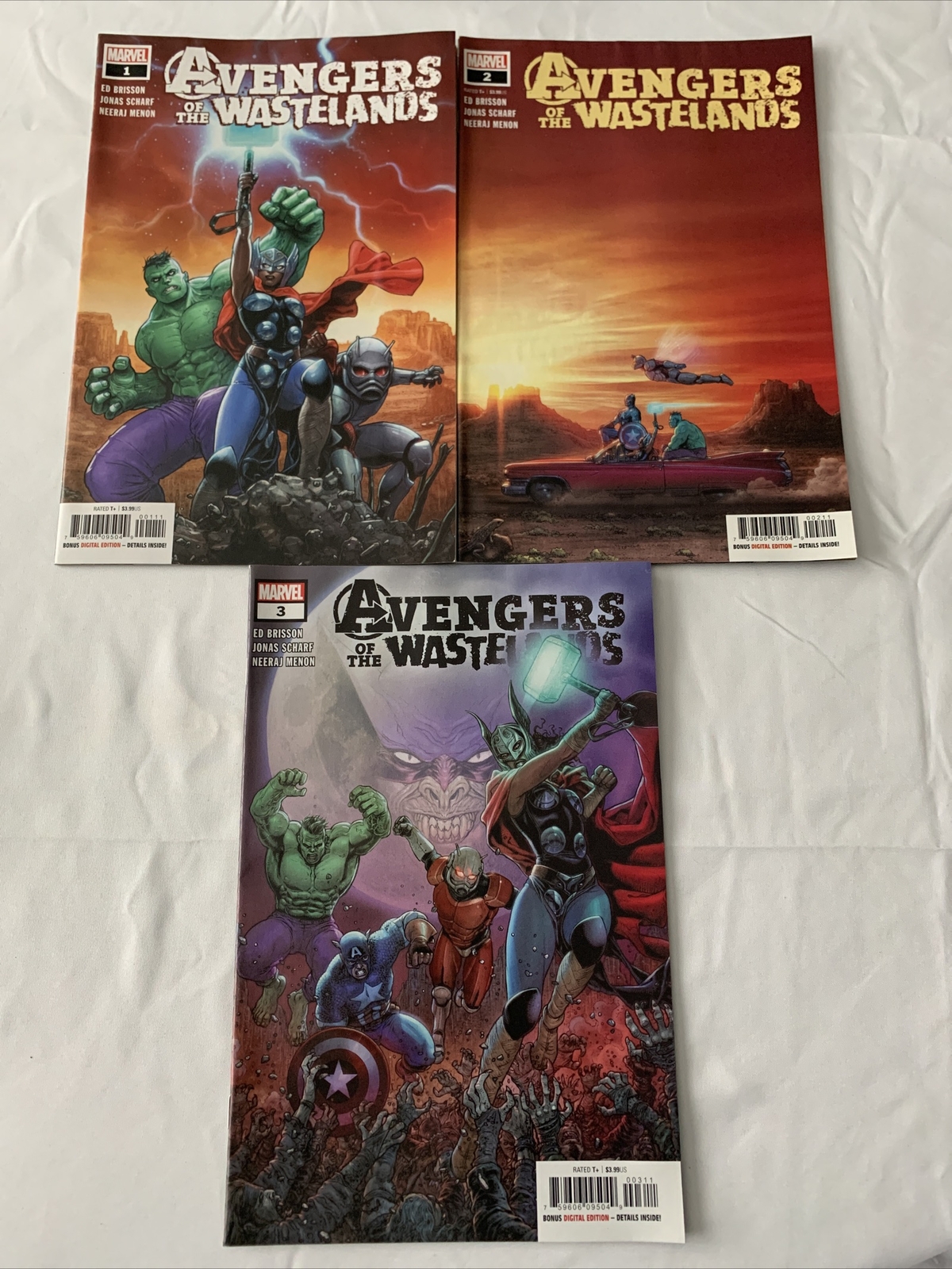 Marvel Comics Avengers of the Wasteland Run Lot 1 2 3 | eBay