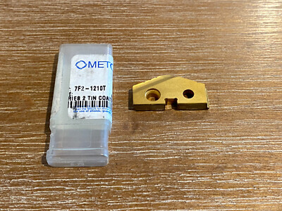 Kennametal Metcut Spade Drill Insert - 7F2-1210T 1.210" Series 2 TiN ...