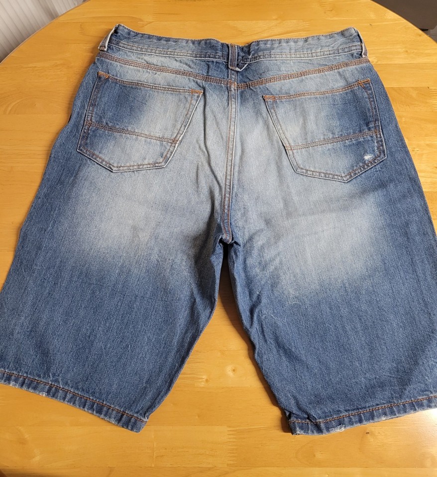 Burton Menswear London Men's denim shorts W34 blue | eBay UK