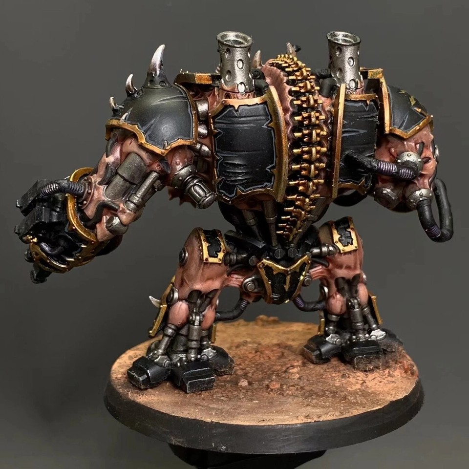 Helbrute Chaos Space Marines Warhammer 40K Painted Miniatures Armies of ...
