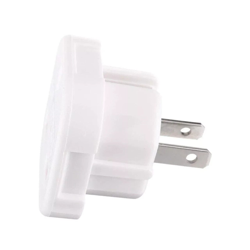2 x UK To US, USA, America Travel Adaptor Plug 2 Pin Adapter - UK ...