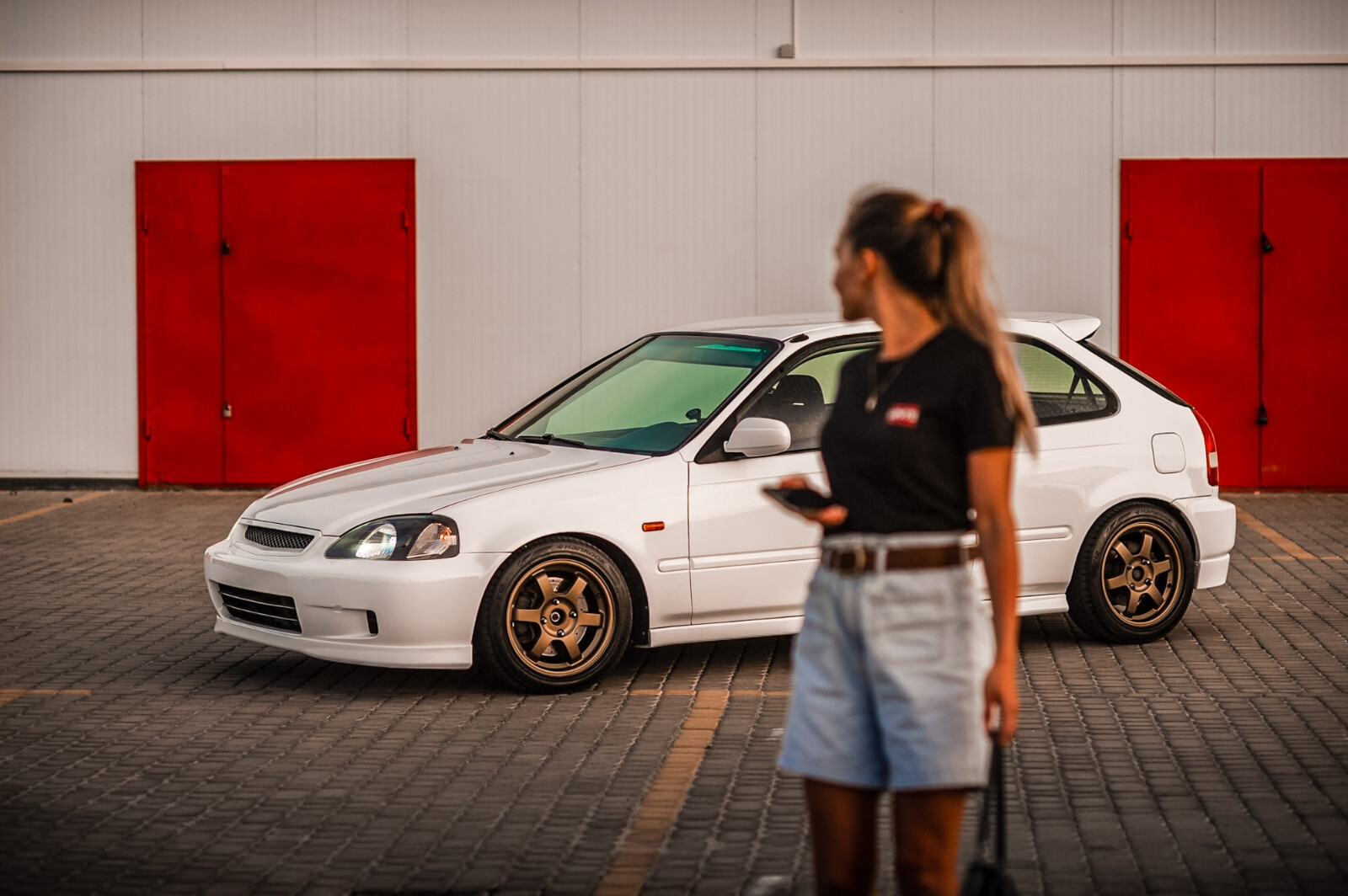 Spoiler Spoon for Honda Civic EK 1996- 2001 Rear Trunk Ducktail EK9 EJ9 ...