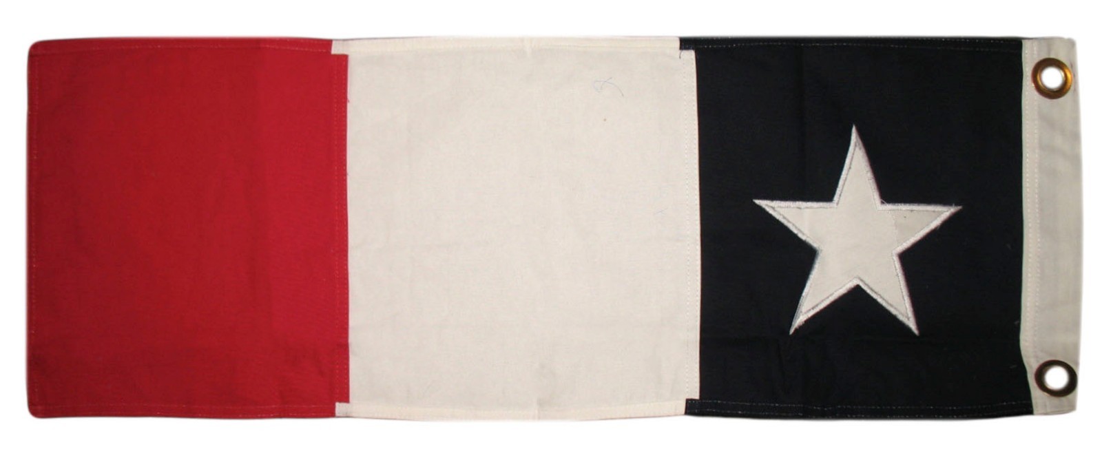 10x33 Embroidered Sewn Texas Dodson's Cotton Flag 10"x33" Banner ...