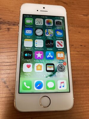 Apple iPhone 5s ME343LL/A A1533 Verizon Gold White 16GB OS 12.5.5 ...
