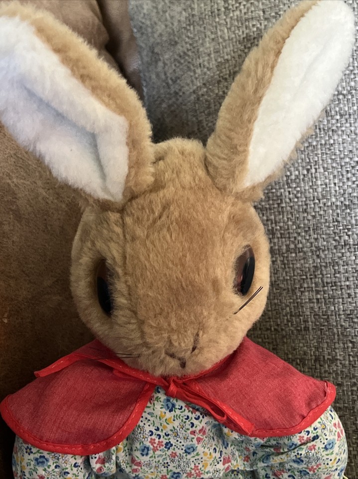 Vintage Eden Mrs. Rabbit Flopsy by Beatrix Potter Stuffed Animal Plush ...