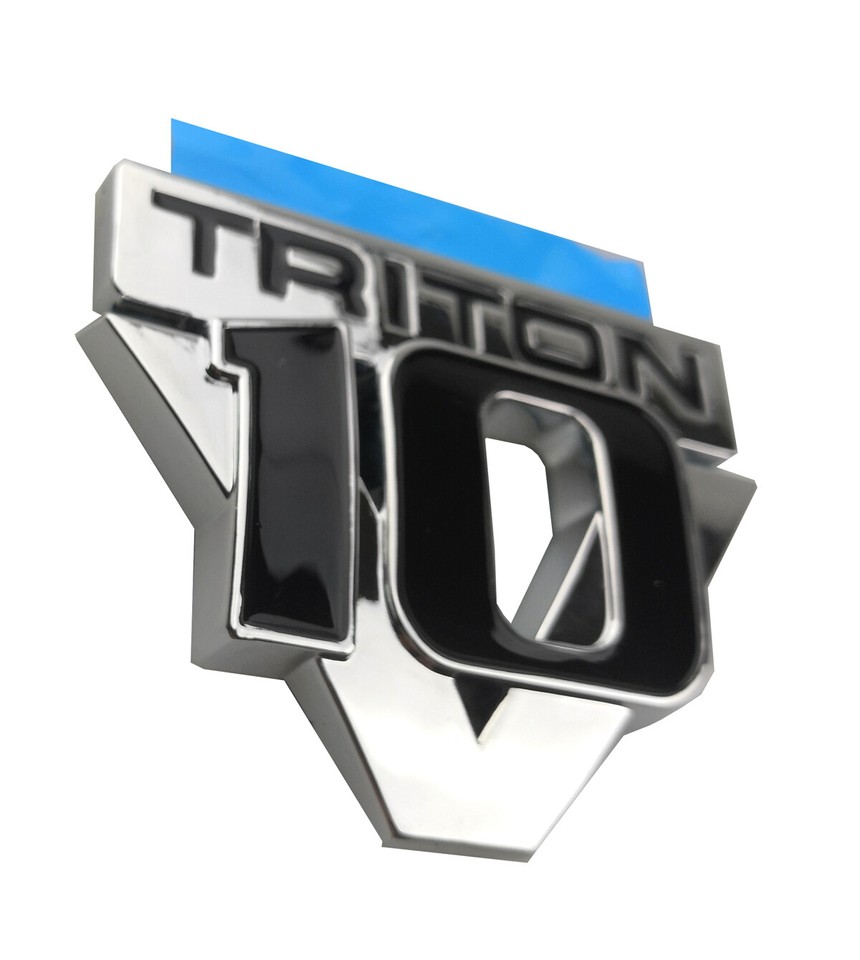 2Pack V10 Triton Emblems, 3D Decals Stickers Emblems for F Series ...
