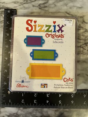 SIZZIX ORIGINALS 38-1054 BOOKPLATES TRADITIONAL CUTTING DIE | eBay.de