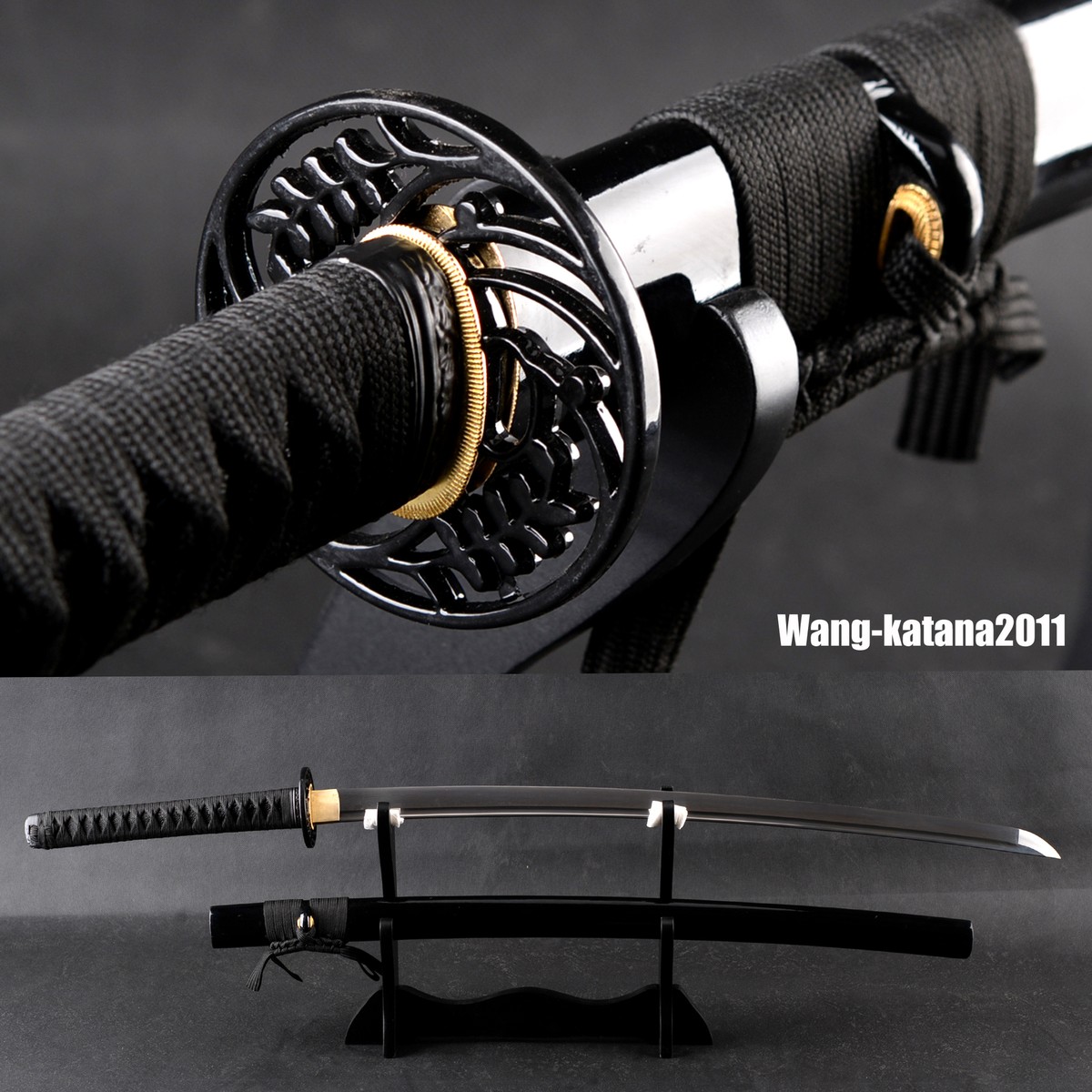 Black Blade Samurai Sword