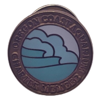 Vintage Oregon Coast Aquarium Charter Member 10K GF Pin | eBay