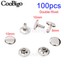 100X Head 3~10mm Double Rivet Stud Collision Nail Spike Punk Belt ...