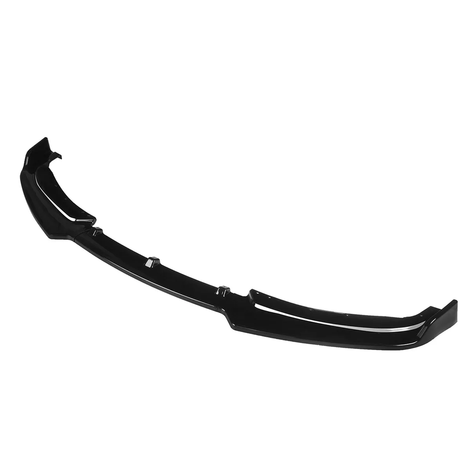 For BMW F30 3 Series Base 2012-2015 Glossy Black Front Bumper Lip ...
