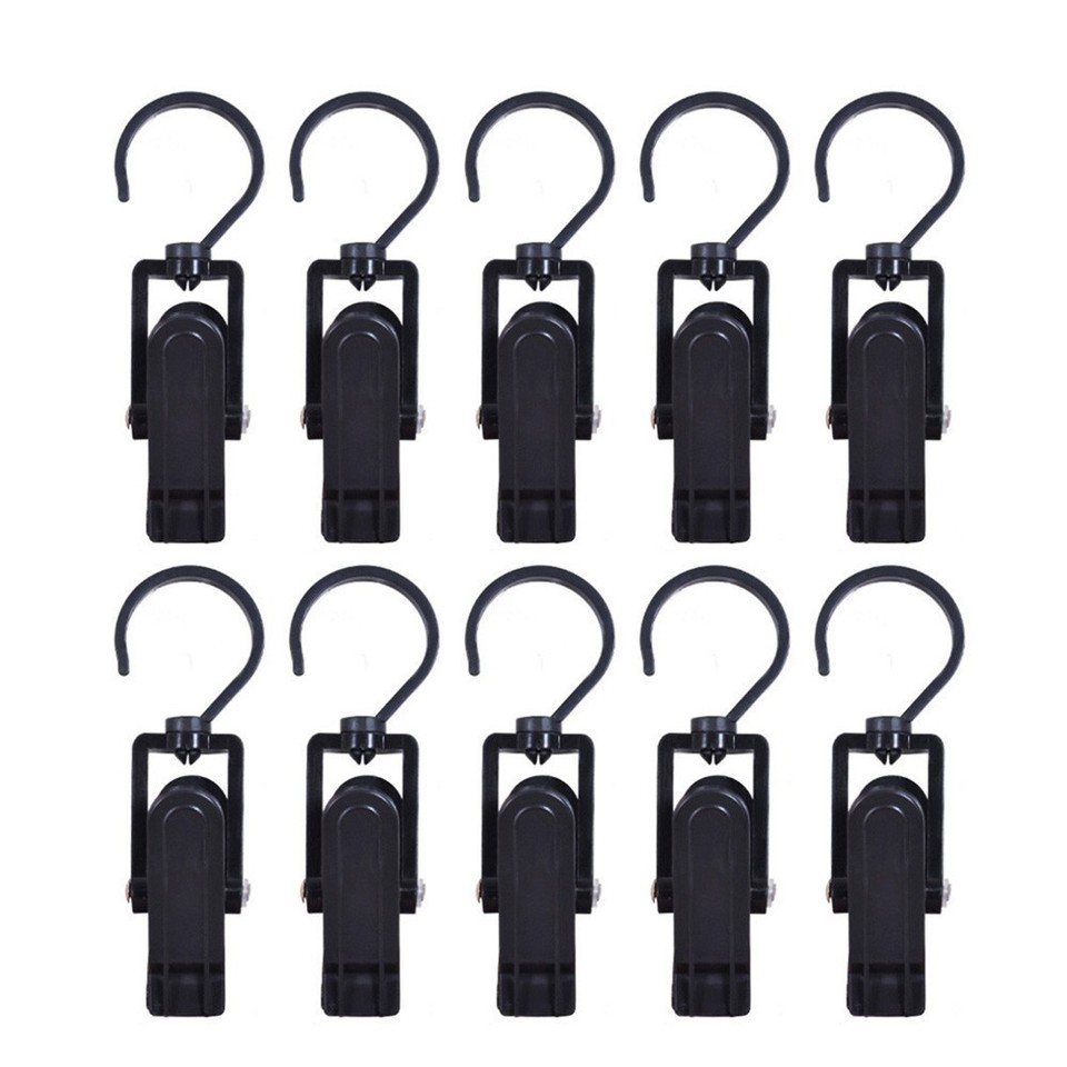 Multi Purpose 360 Degree Rotating Hook with Clip for Indoor Outdoor Use ...