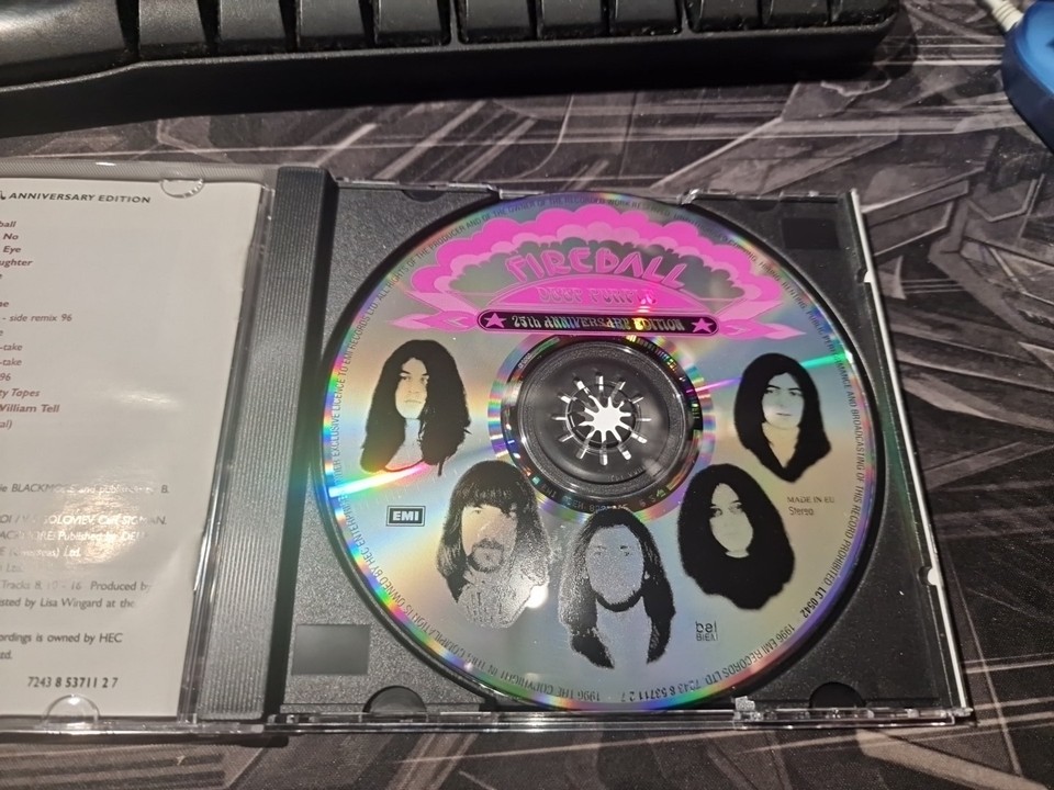 Deep Purple - Fireball (CD 1996) Anniversary Edition, HARD ROCK, Ian ...