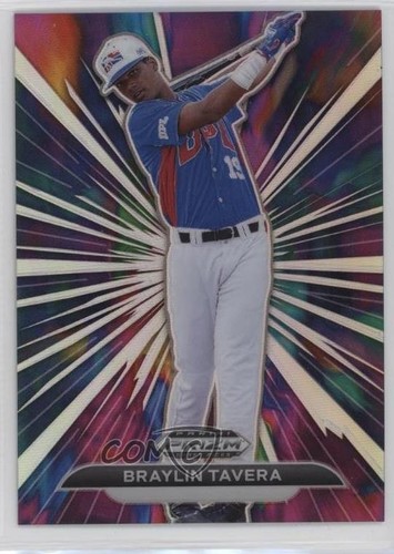 2021 Panini Prizm Draft Picks Electric DPL Stars Braylin Tavera #EDS-6 ...