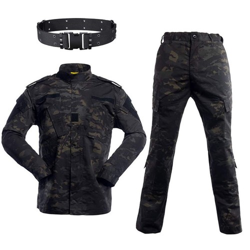 Tactical Suit, Men's Camouflage Camo Combat BDU Jacket and Pants ...