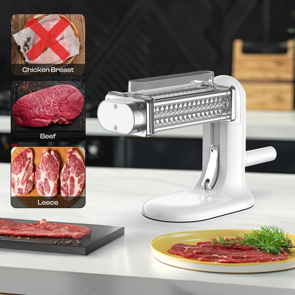 Manual Meat Tenderizer Tool, Meat Tenderizer Machine with Stainless ...