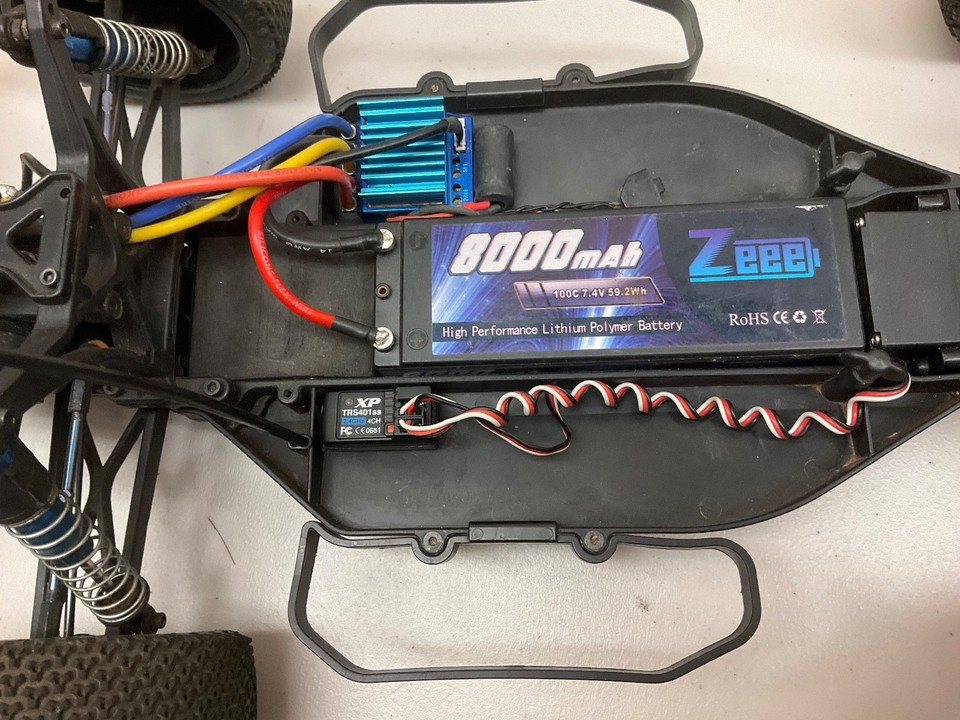 Team Associated SC-10 LRP Sphere ESC Brushless Sensored NOVAK Motor No ...