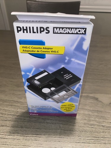 Philips Magnavox VHS-C Video Cassette Adapter PM61300 | eBay