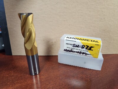 KENNAMETAL SOLID CARBIDE END MILLS HEC750S4 - 4" 4 FLUTE KC610M | eBay