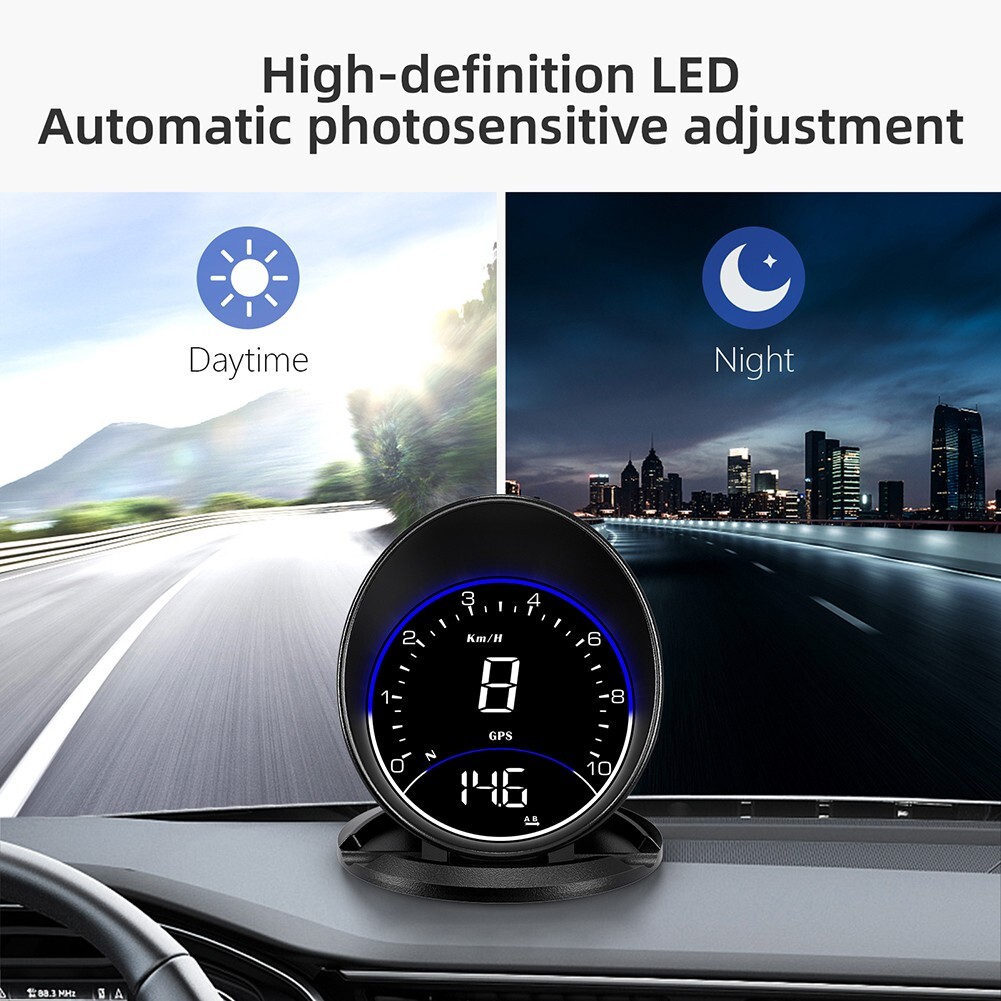 Easy Installation Universal Car Speedometer with Intelligent Sensory ...