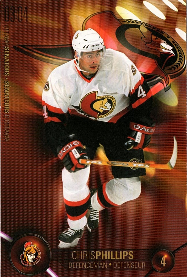 2003-04 Ottawa Senators Hockey Team Issued Postcards Trading Cards RARE ...