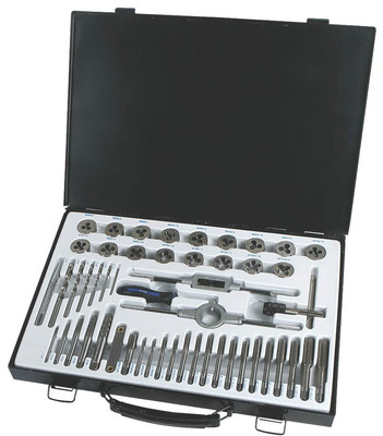 HSS Steel Tap and Die Set 51Pc - Professional Quality Precision Set ...