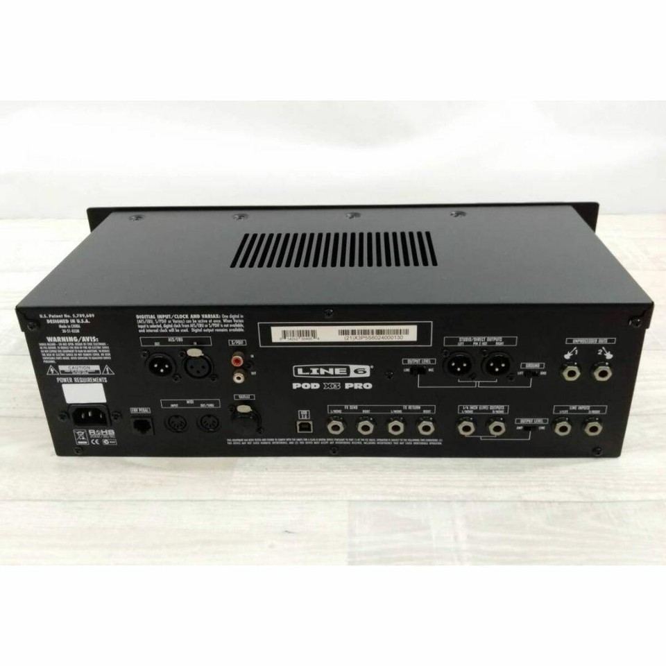 Line 6 POD X3 PRO Guitar Rackmount Multi Effects Processor Tested W ...