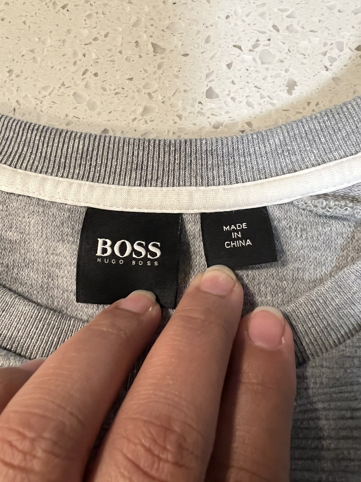 BOSS Hugo Boss bodywear waffle texture logo waistband… - Gem